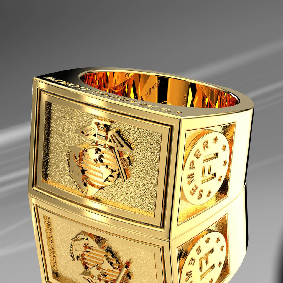 Military Rings - Customizable Rings For Military Crew