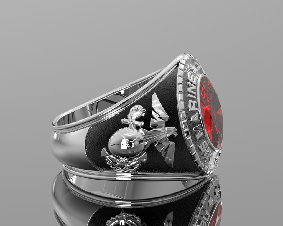 U.S. Military and Service Rings for Men
