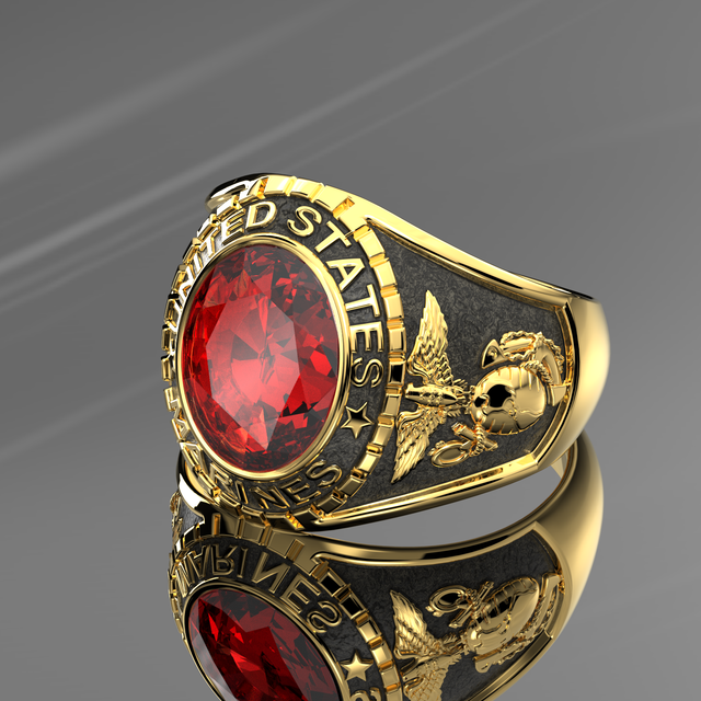 Military Rings - Customizable Rings For Military Crew