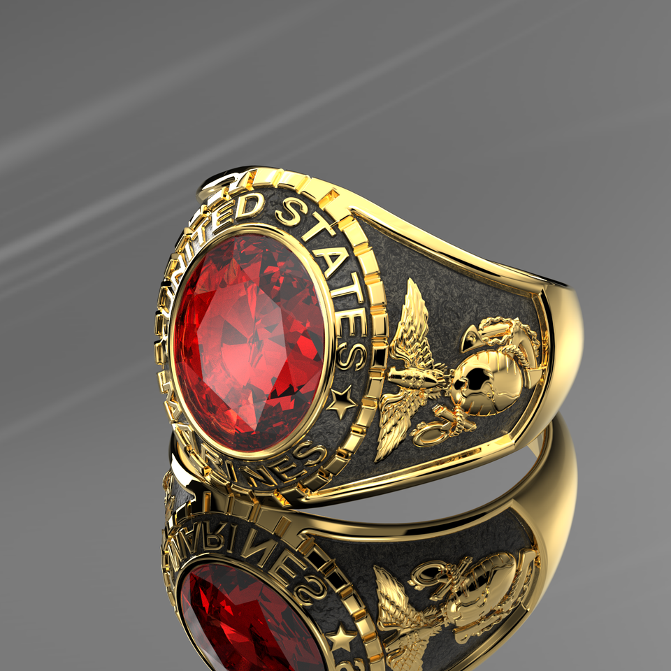 Military Rings - Customizable Rings For Military Crew