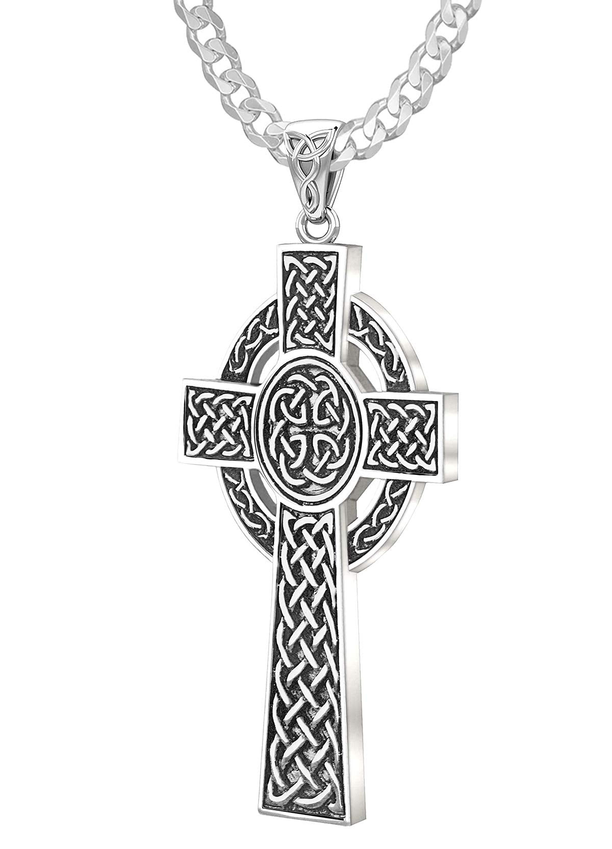 Large celtic cross pendant store