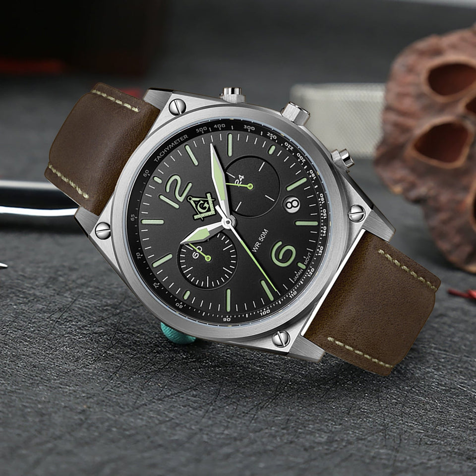 Watches - Masonic Watches In Gold & Stainless Steel
