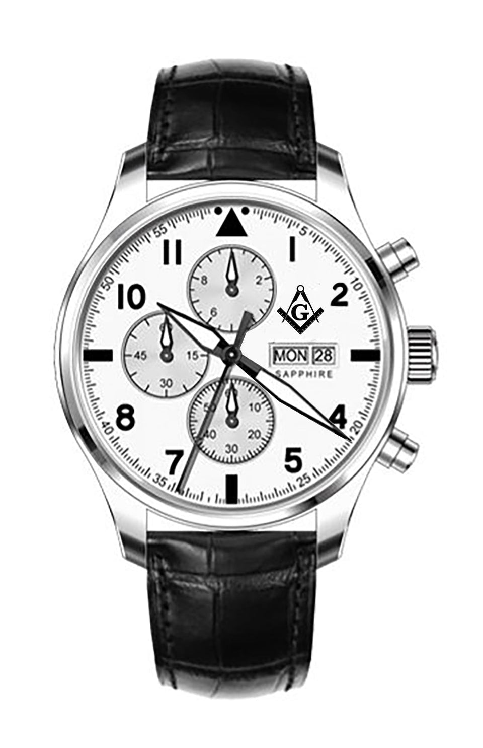 Watches - Masonic Watches In Gold & Stainless Steel